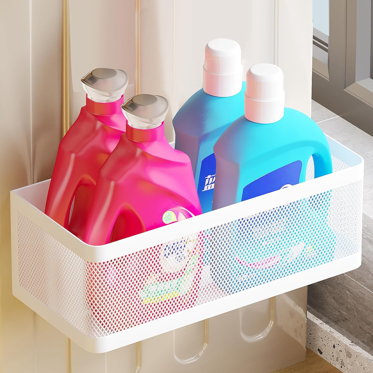 Magnetic Shelf for Washing Machine Laundry Room Magnetic Organizer ...