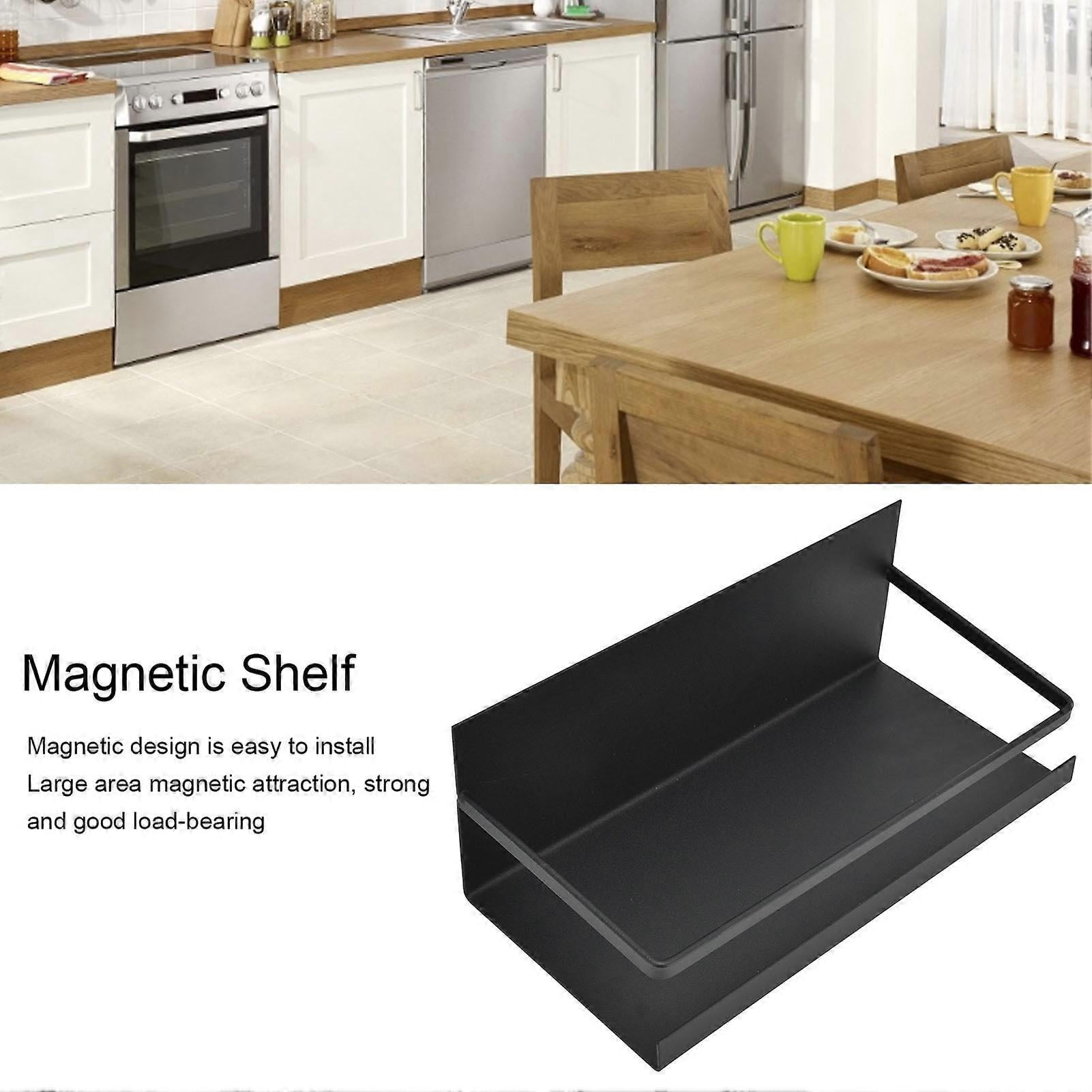 Magnetic Shelves for Refrigerator, Wall Bathroom Shower Organizer Shelf, Shower Shelf, Supports ...