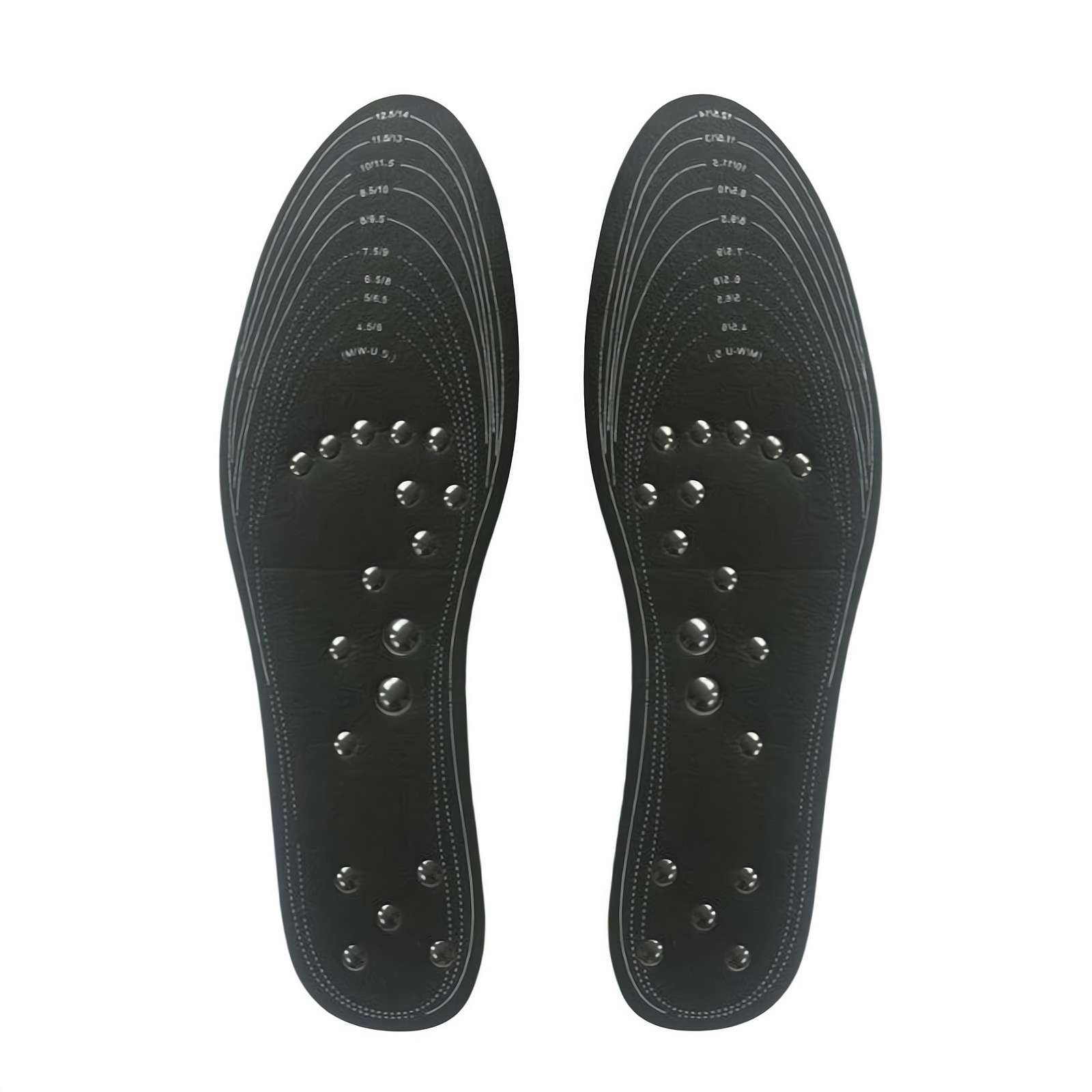Magnetic Shoe Insoles Insert For Foot Therapy Weight Loss Acupressur ...