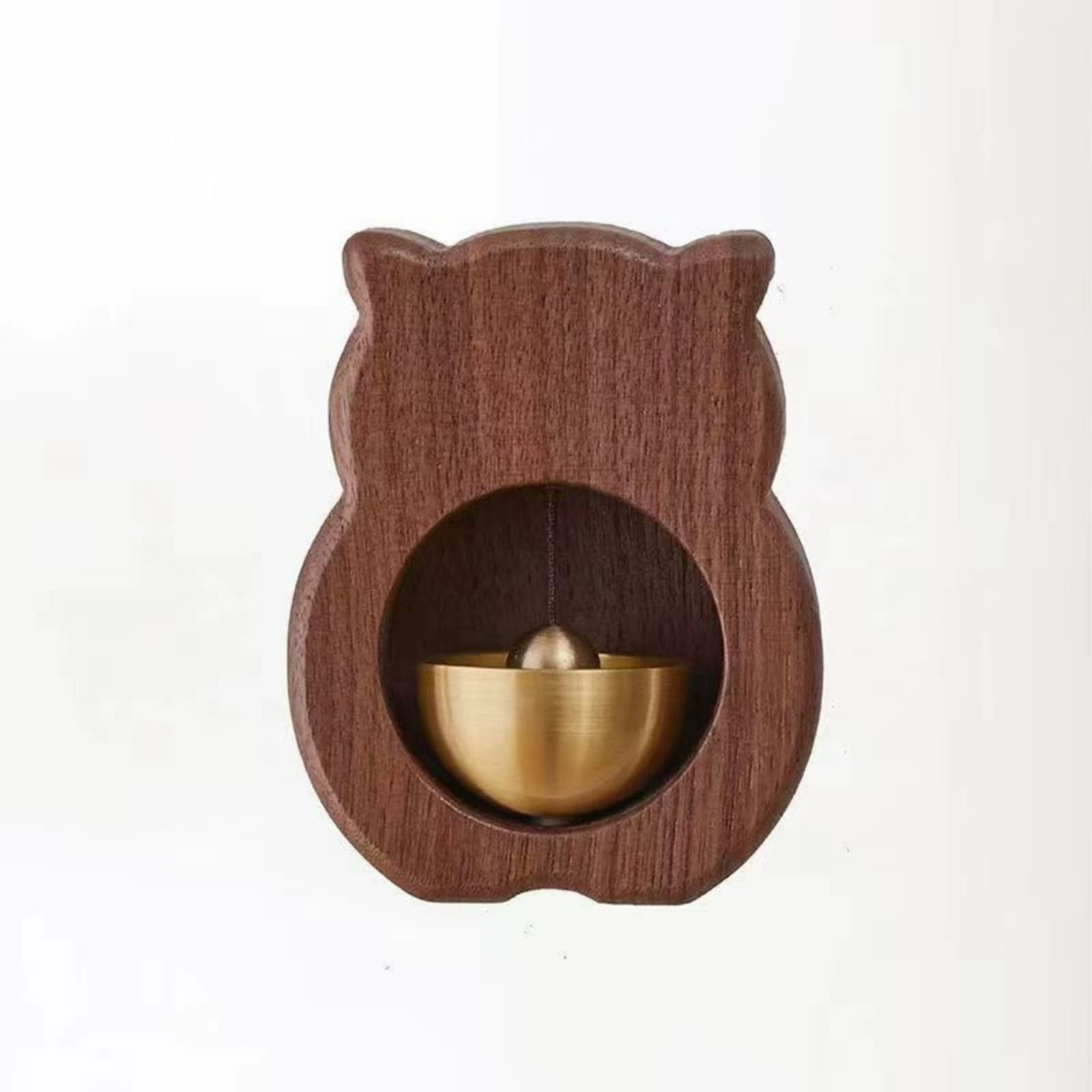 Magnetic Shopkeepers Bell for Door Opening Wood Doorbell with Brass ...