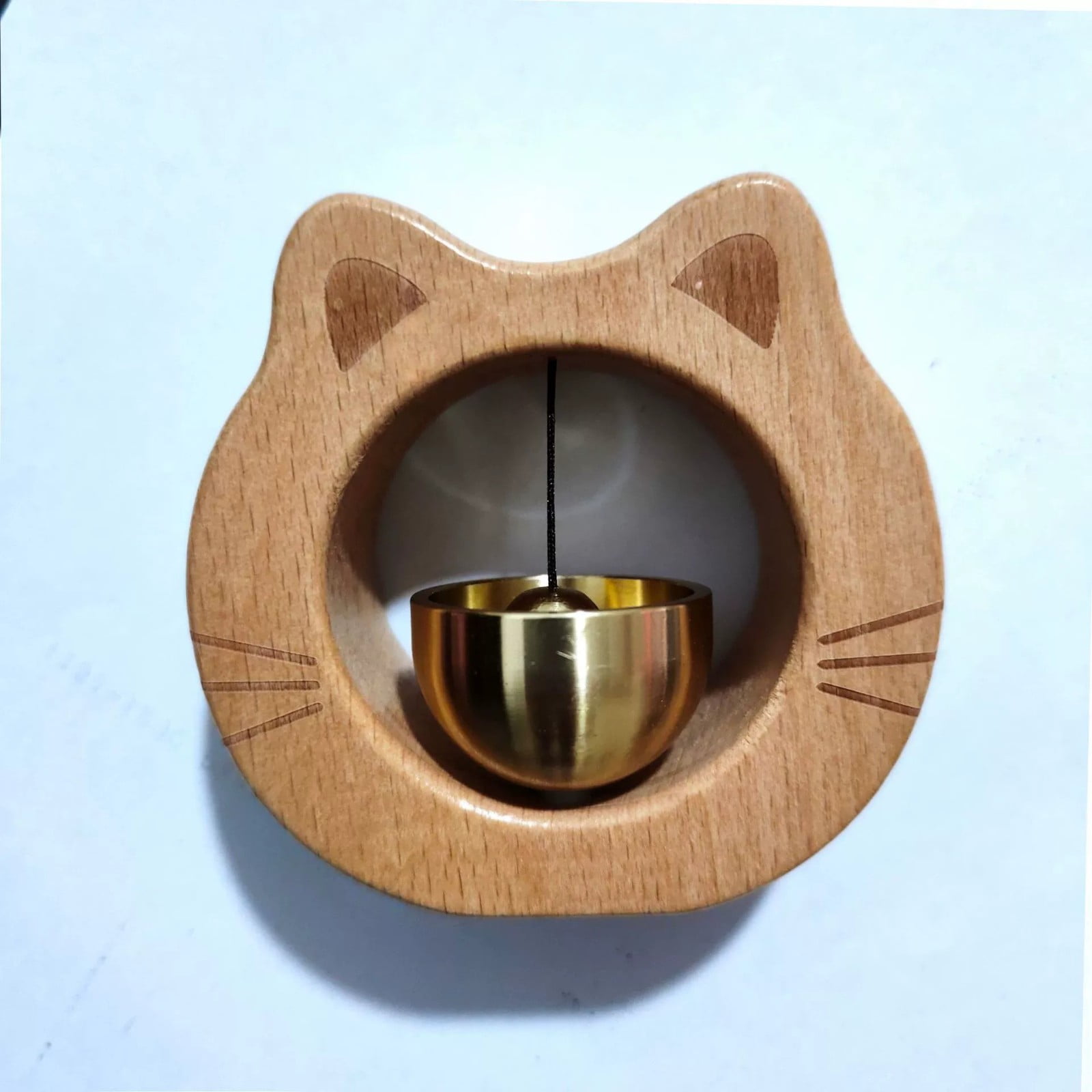Magnetic Shopkeepers Bell Wood Doorbell Chime for Refrigerator, Room ...