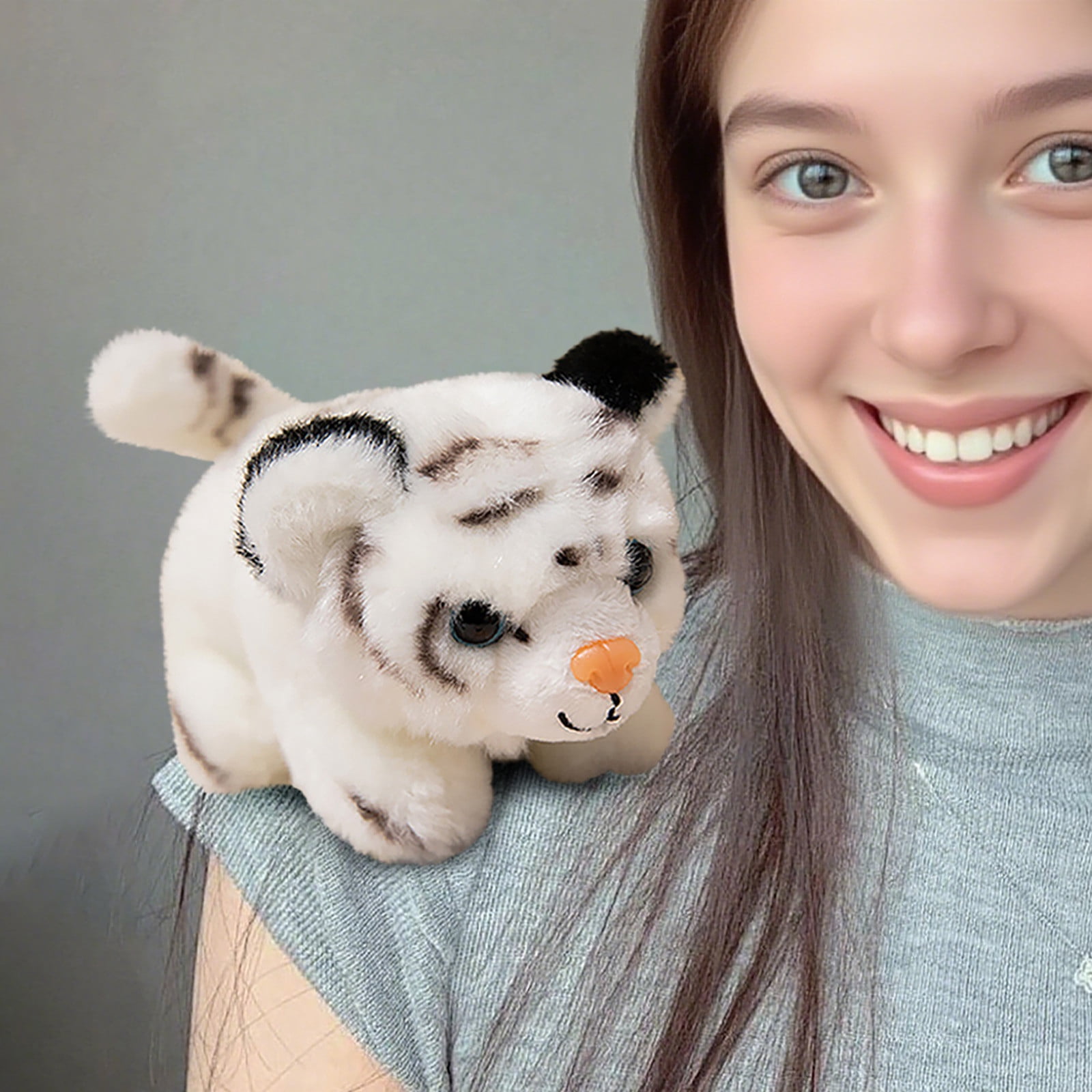 Magnetic Shoulder Plush Stuffed Animal Toys, Cute Dolls that Cling to ...