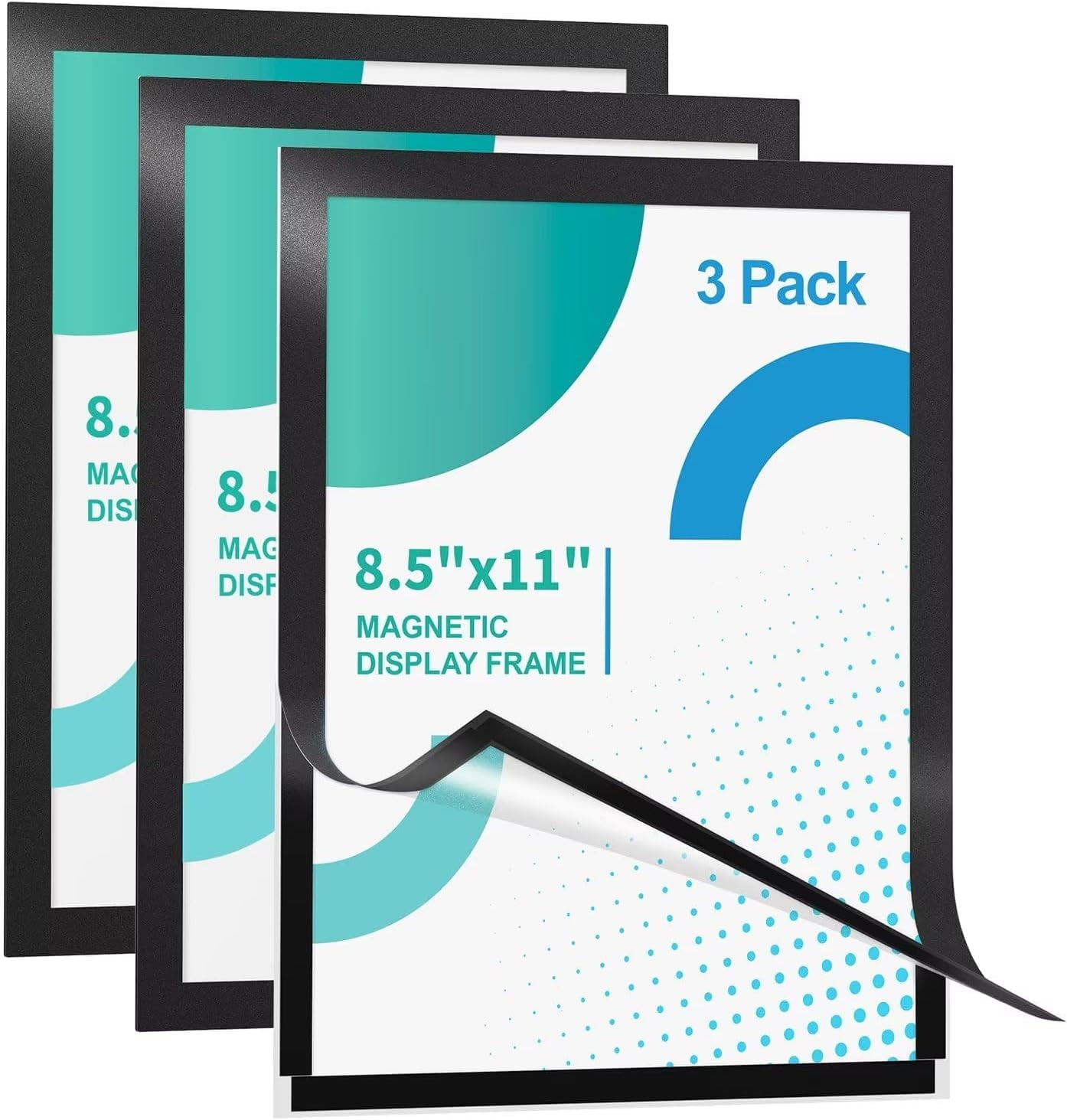 Magnetic Signs Holders 8.5 x 11in - Magnetic Picture Frames for ...