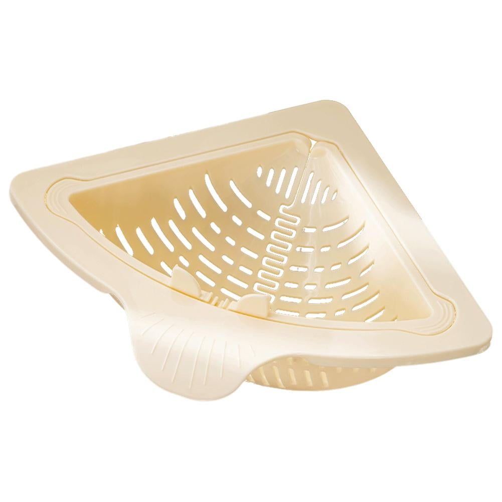 Magnetic Sink Corner Strainer Basket, Punch-Free Triangular Sink ...