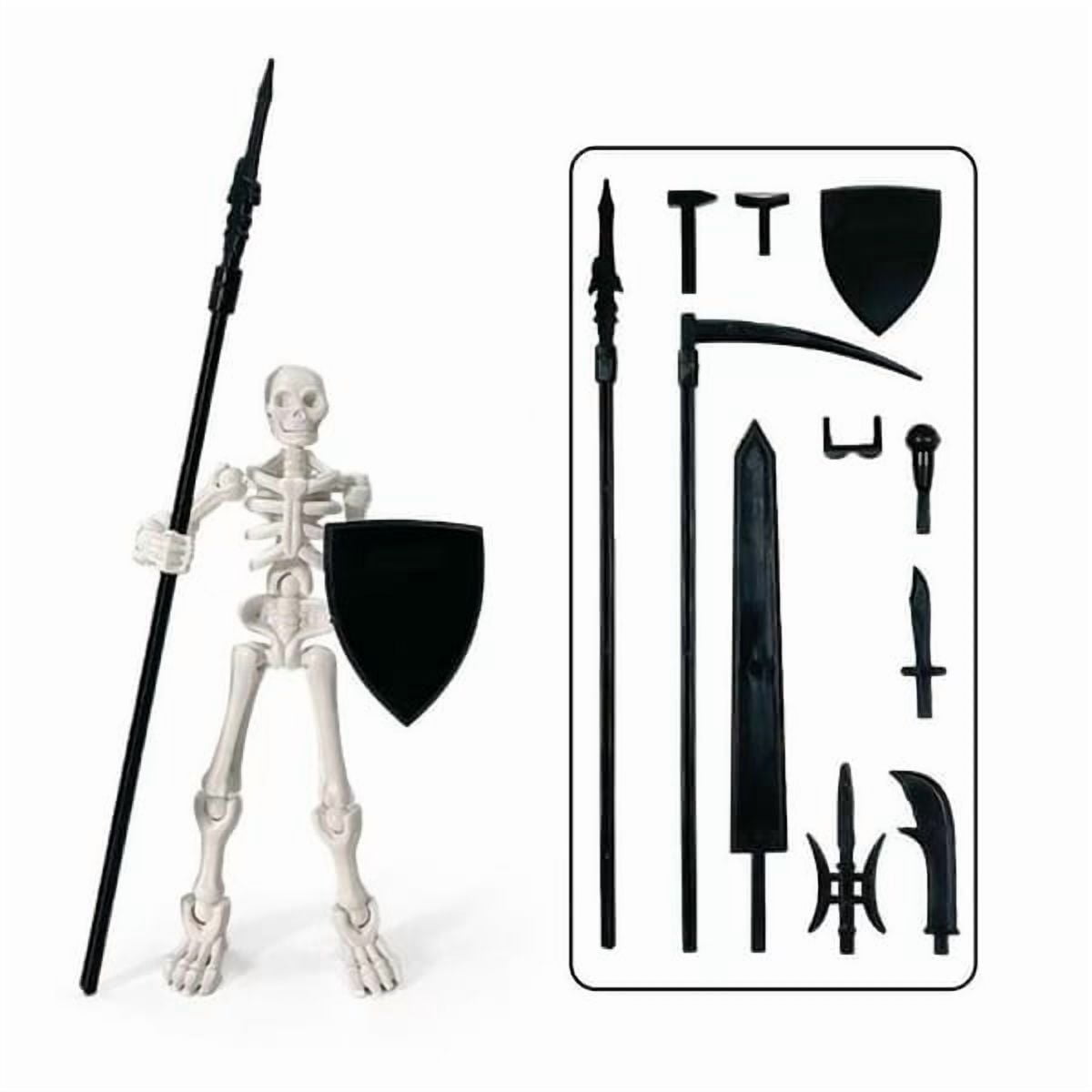 Magnetic Skeleton Action Figure, Halloween Movable Skeleton Decorations ...