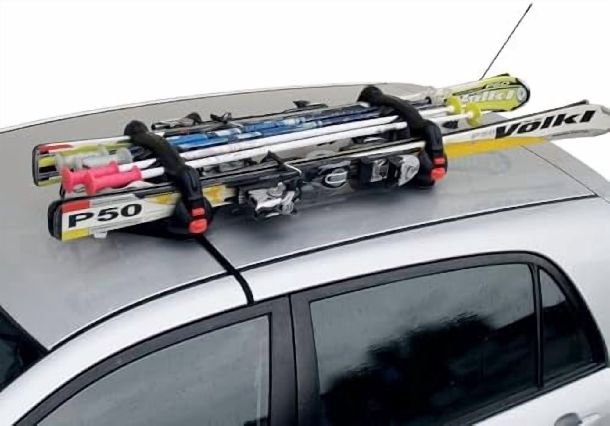 Magnetic Ski Snowboard Racks for All Cars, Pickup, Van, Roof Mount Car ...