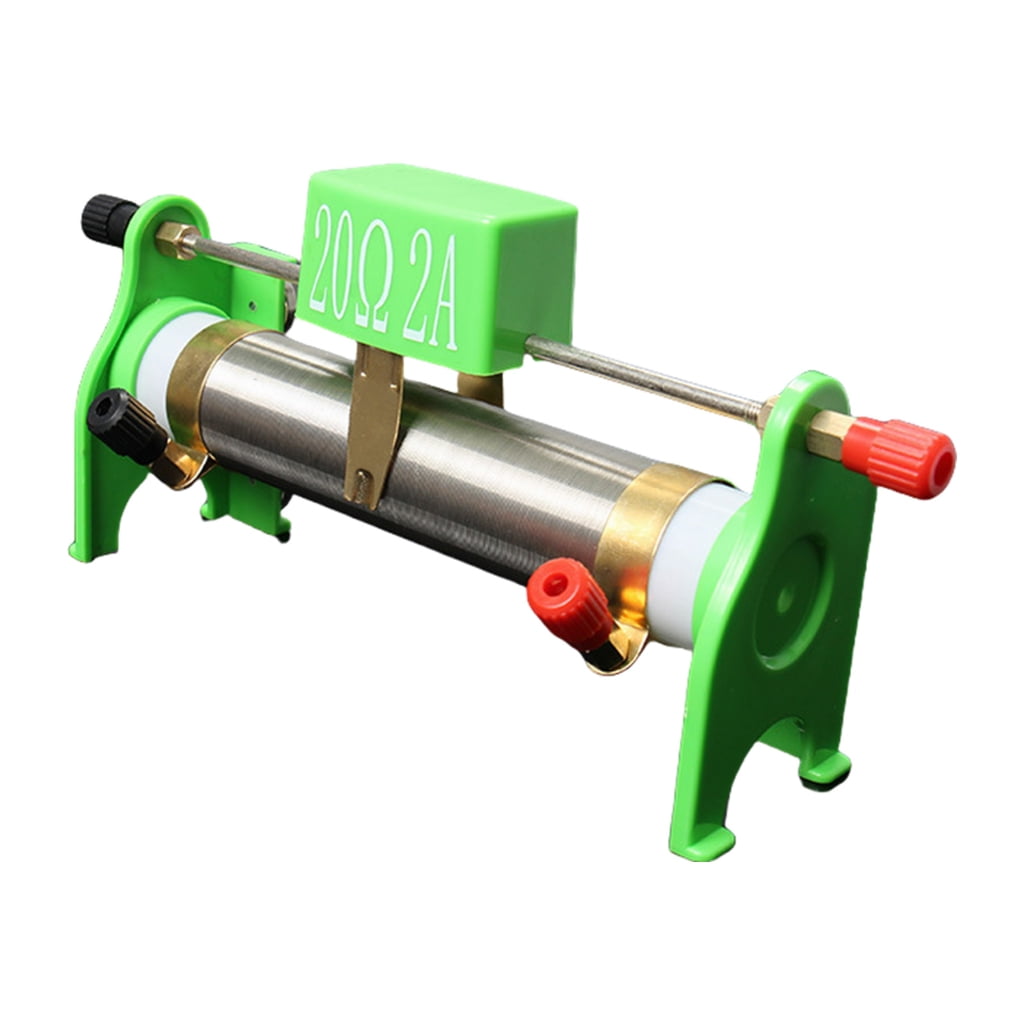 Magnetic Sliding Resistor 2A 20Ω Sliding Rheostat Teaching Electric ...