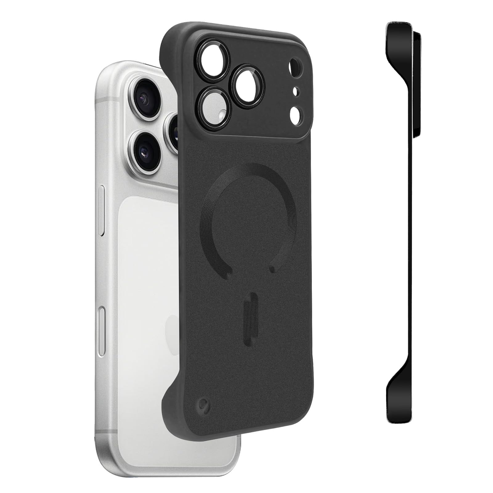 Magnetic Slim Case for iPhone 17 Pro Compatible with MagSafe, Matte PC ...