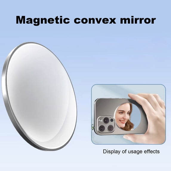 Magnetic Smartphone Convex Mirror - Ultra-Thin Design for Selfie and ...
