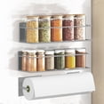 Magnetic Spice Rack For Refrigerator, Space Saving Magnetic Shelf For ...