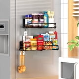 Walmart's 2 Pack Magnetic Spice Rack Organizer for Fridge & Oven, Metal ...