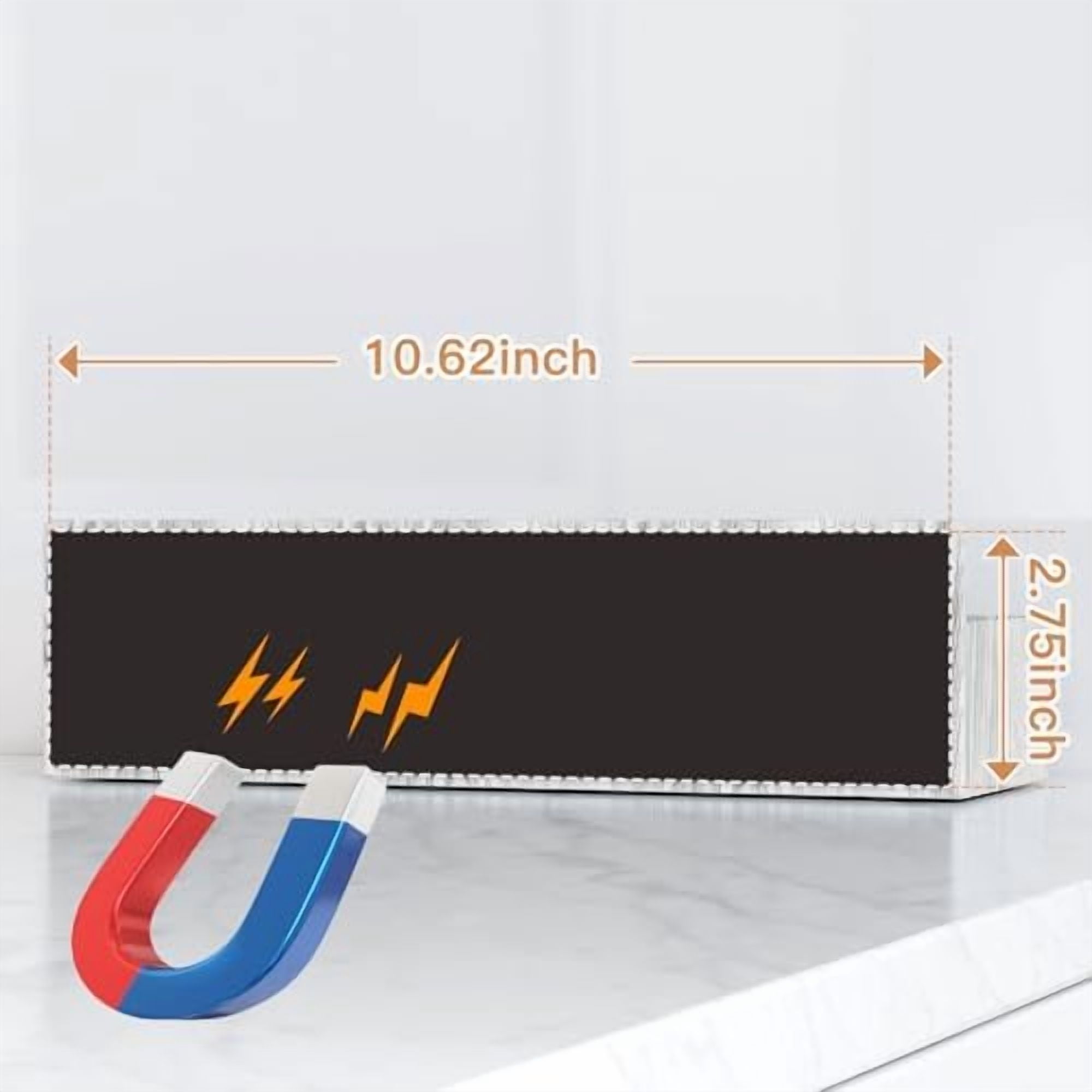 Magnetic Spice Rack for Refrigerator, Kitchen Organizer and Storage ...