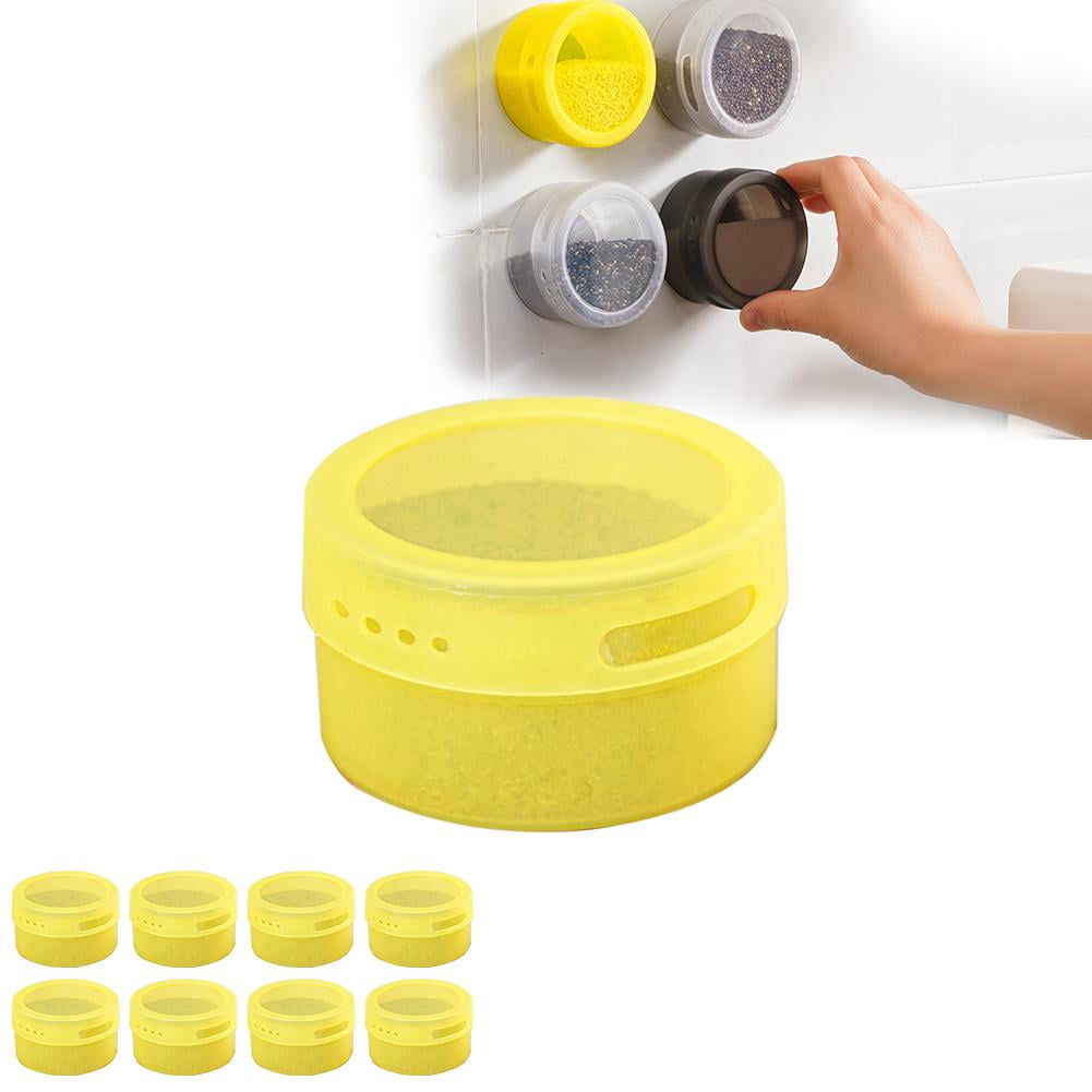 Magnetic Spice Tins, 4/8pcs Magnetic Spice Container Magnetic Spice ...