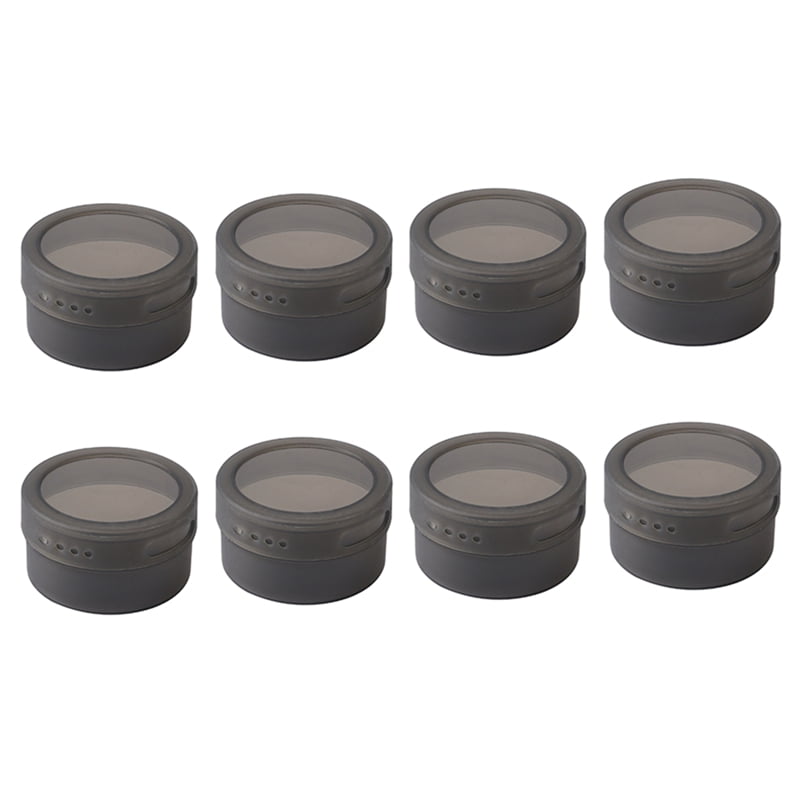 Magnetic Spice Tins for Magnet Refrigerator,Spice Container Storage Box ...