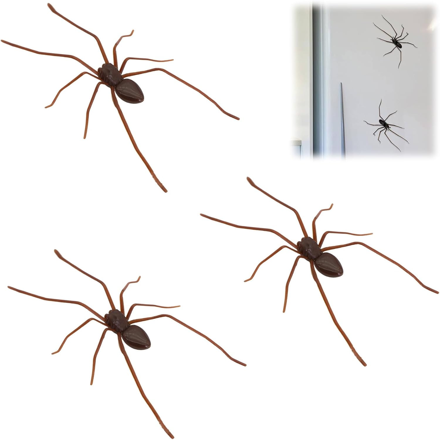 Magnetic Spider, Realistic 3D Spider Fridge Magnet, Plastic Spider as ...