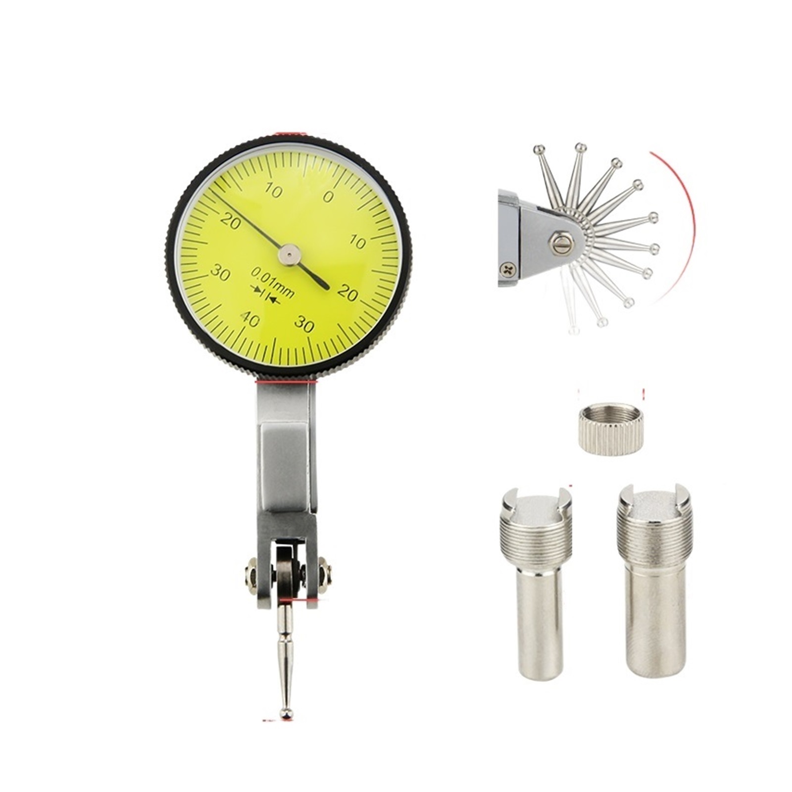 Magnetic Stand Dial Indicator Measuring Probes Dial Gauge Electric ...