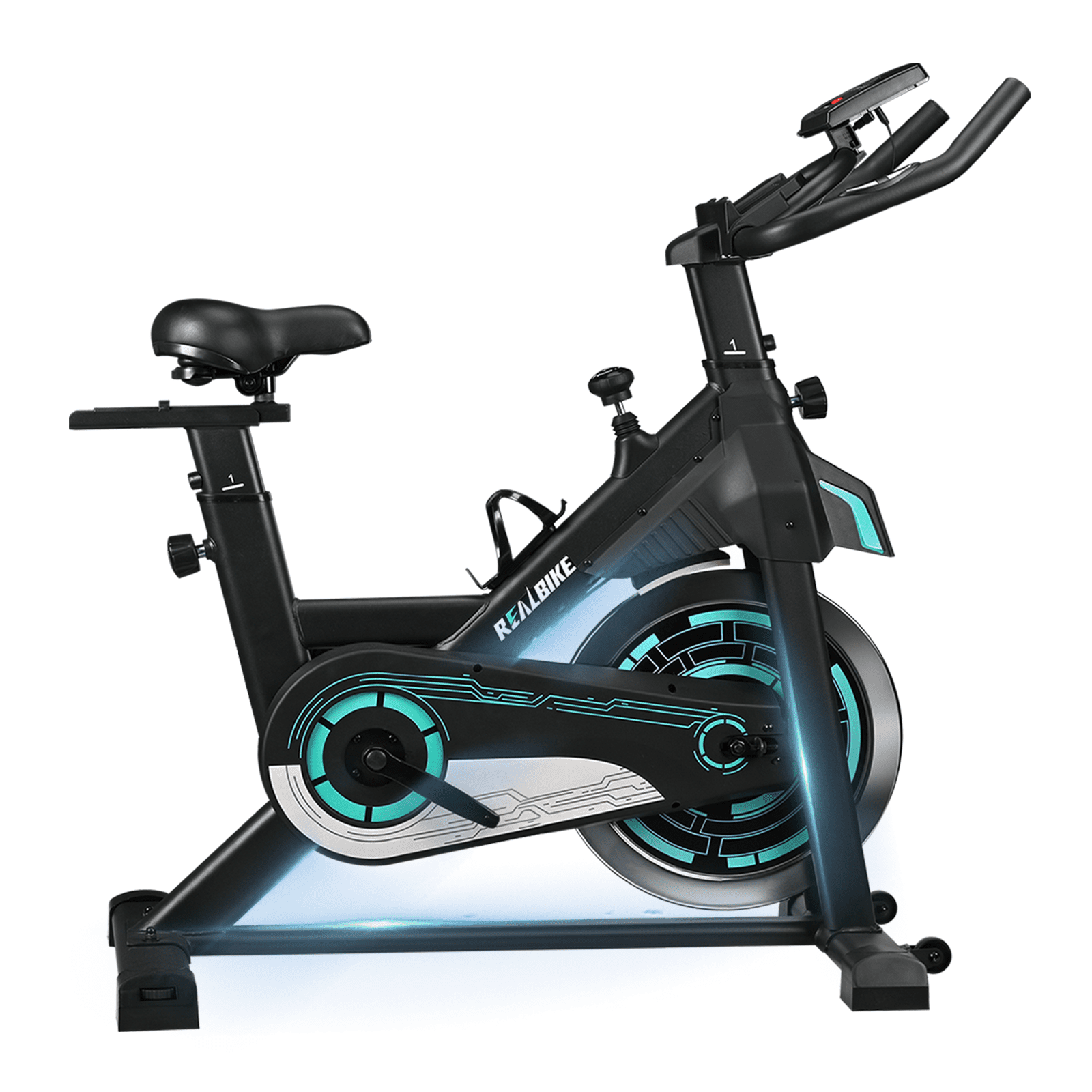 Magnetic Stationary Exercise Bike – 330 lbs Capacity, Adjustable Resistance, 30 lbs Flywheel ...