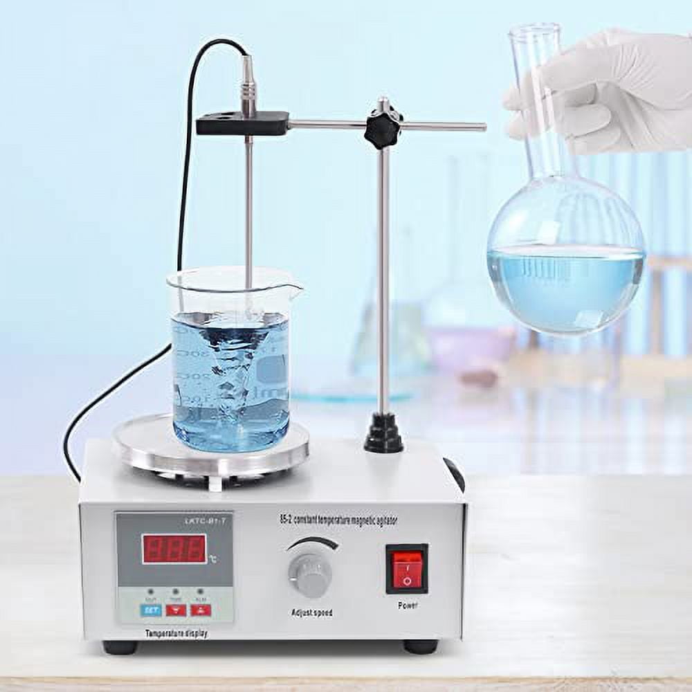 Magnetic Stirrer 2000ML Hot Plate Mixer with Digital Temperature ...