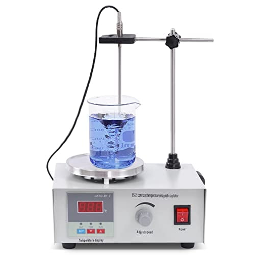 Magnetic Stirrer Hot Plate Magnetic Mixer 2000ml Lab Hot Plate with Magnetic Stirrer with ...