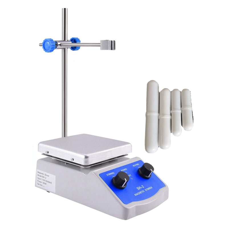 Magnetic Stirrer Hot Plate with Thermometer,2000ML Mixing Capacity ...