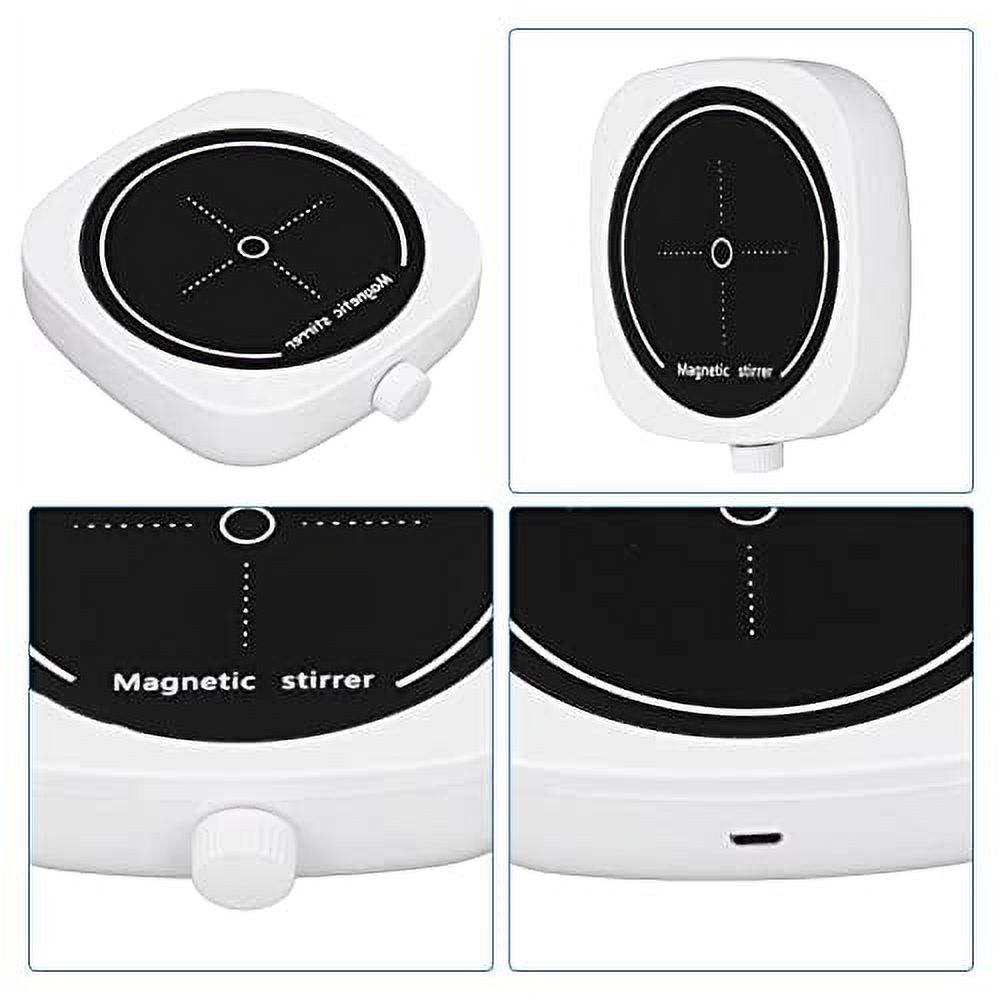 Magnetic Stirrer, Magnetic Stirrer Hot Plate Silent Portable Liquid ...