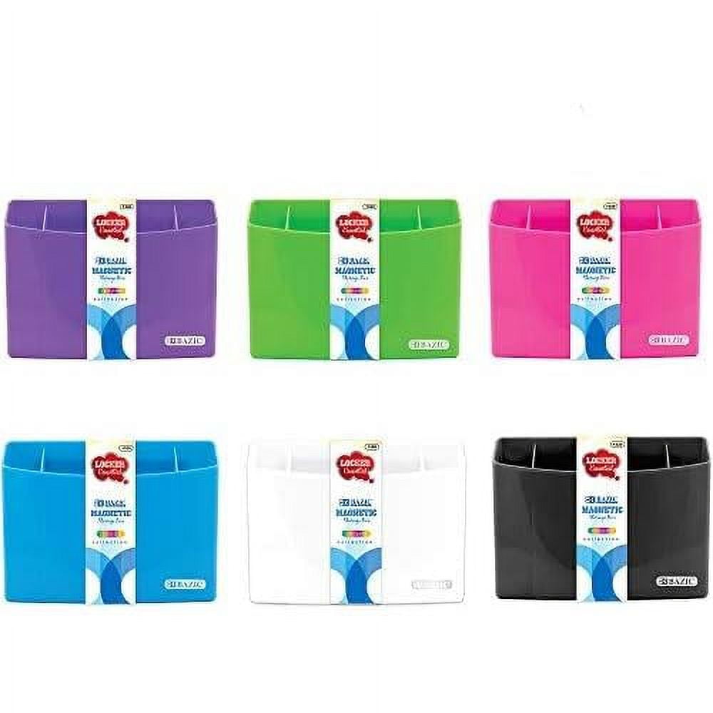 Magnetic Storage Box 5.3" x 4" x1.38", Sticks to Metal Surface, Back to ...