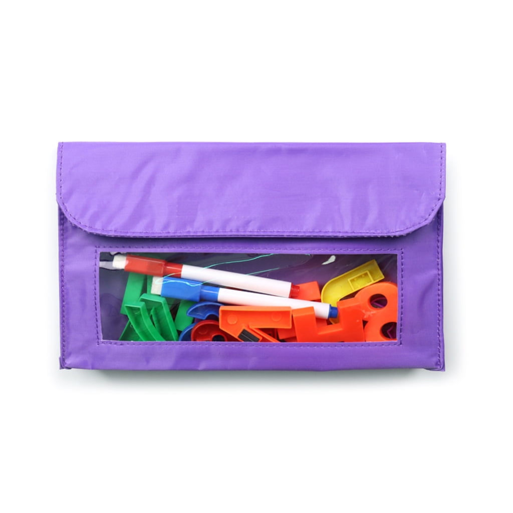Magnetic Storage Pockets 9x5In Whiteboard Organizer Bag for Fridge ...