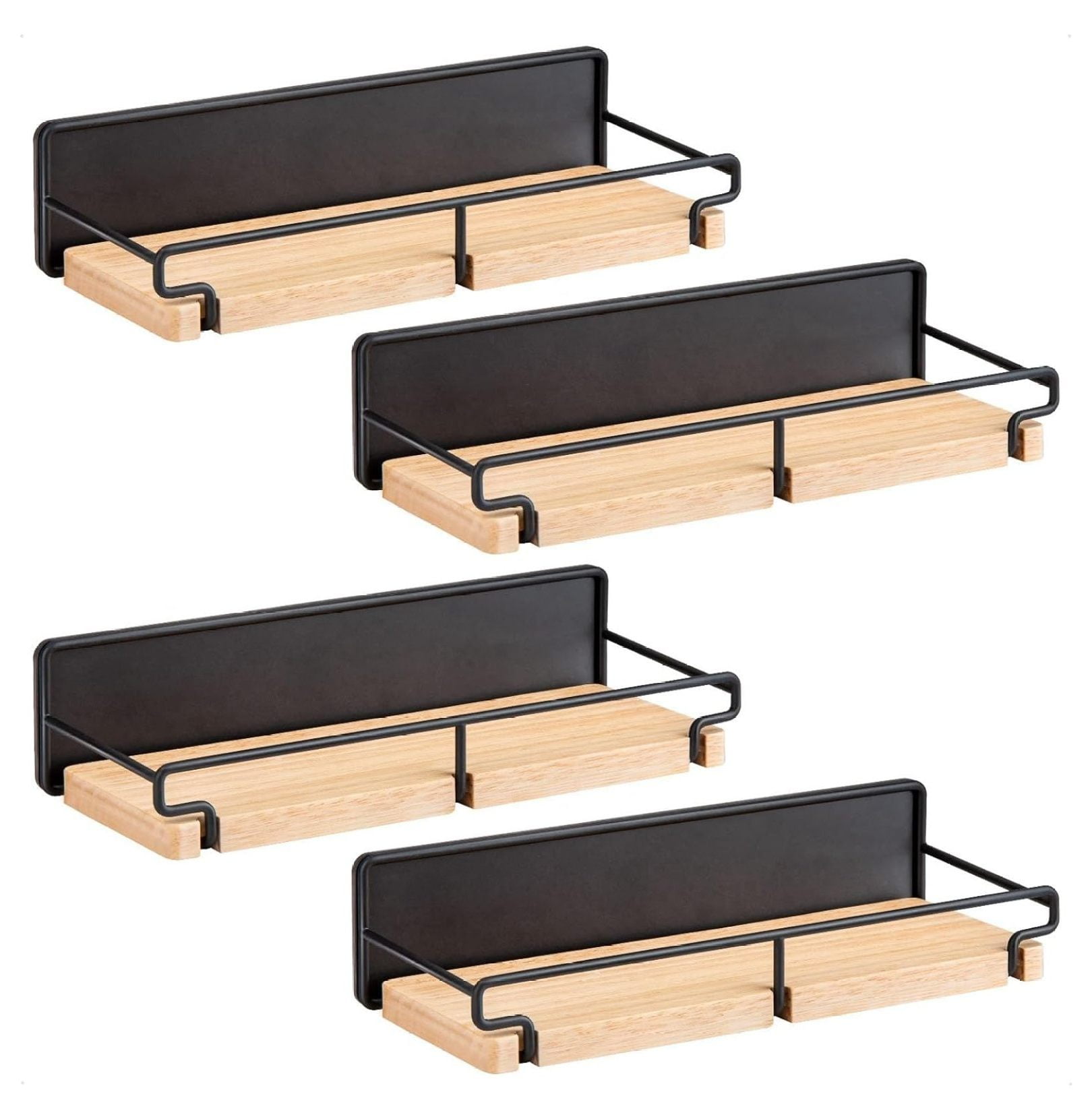 Magnetic Stove Top Shelf 4 Pcs, Stove Spice Rack Adjustable 10-40 ...