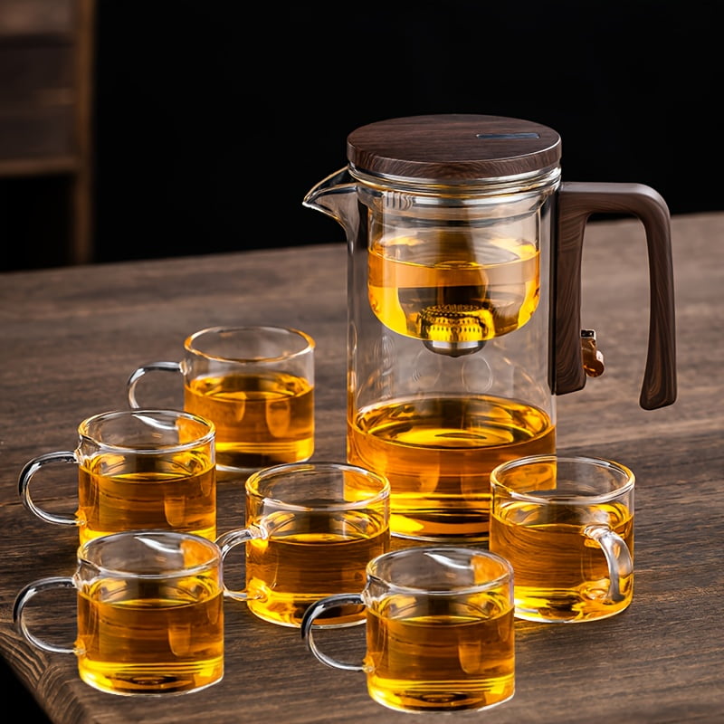 [Magnetic Suction] Magnetic Suction Tea Pot | 1 pot 4 cups or 1 pot 6 ...