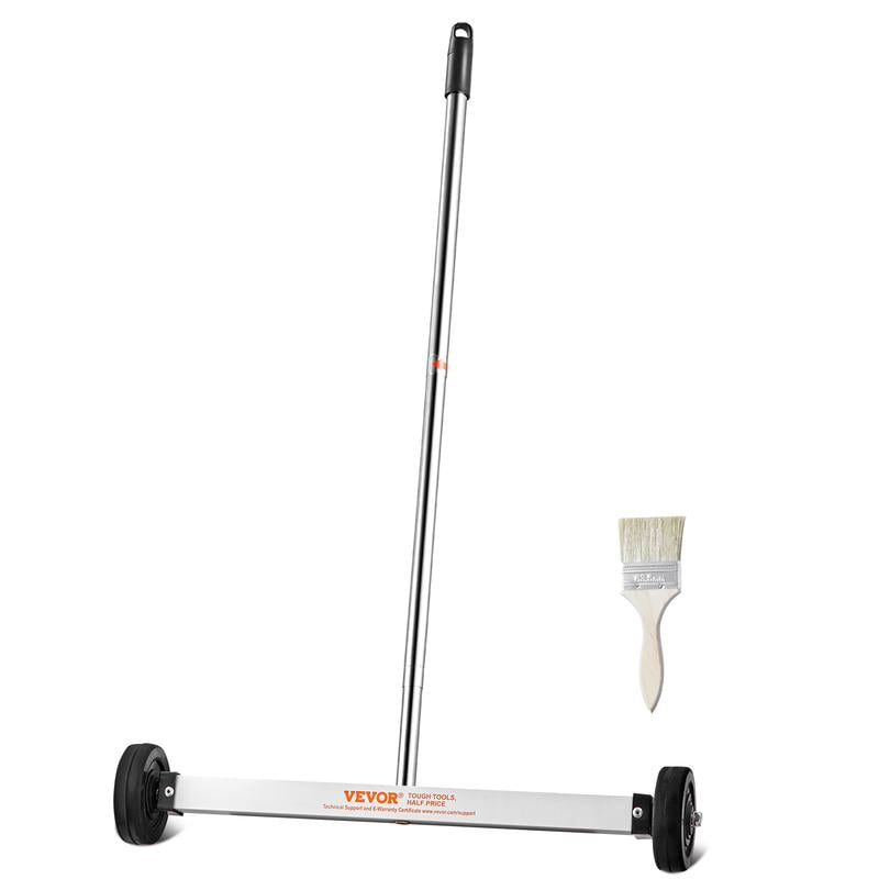 Magnetic Sweeper with Wheels, 17inch Mini Magnetic Sweeper, 10 lbs ...