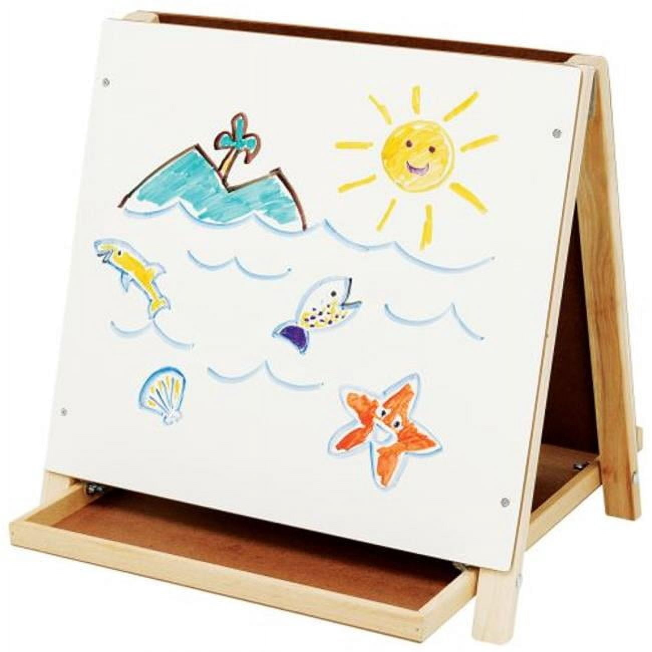 Magnetic Table Top Easel - Walmart.com