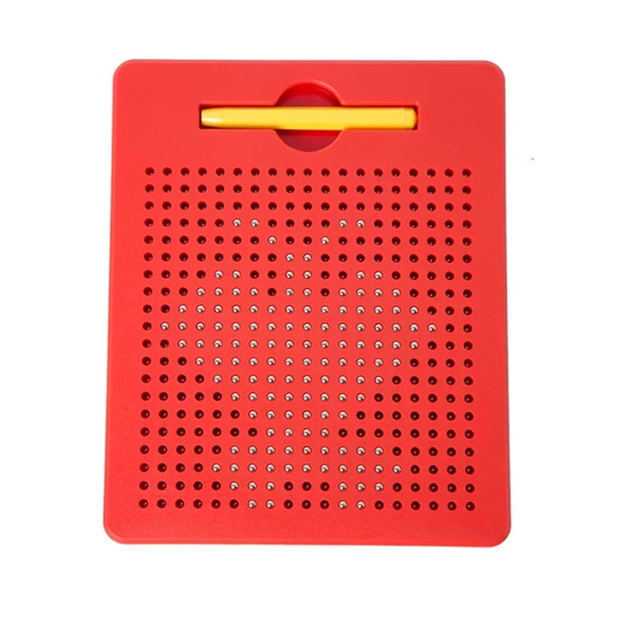 Magnetic Tablet Magnet Pad Drawing Board Steel Bead Pen Bead Learning ...