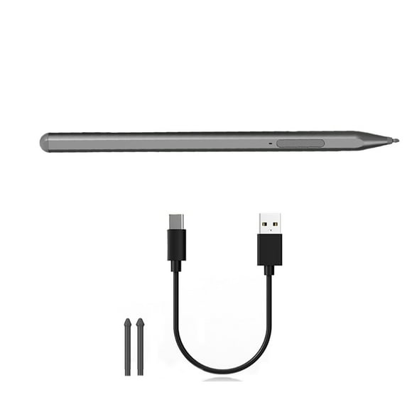 Magnetic Tablet Styluses Pen 1024Pressure Levels Replaceable Tip for Go ...
