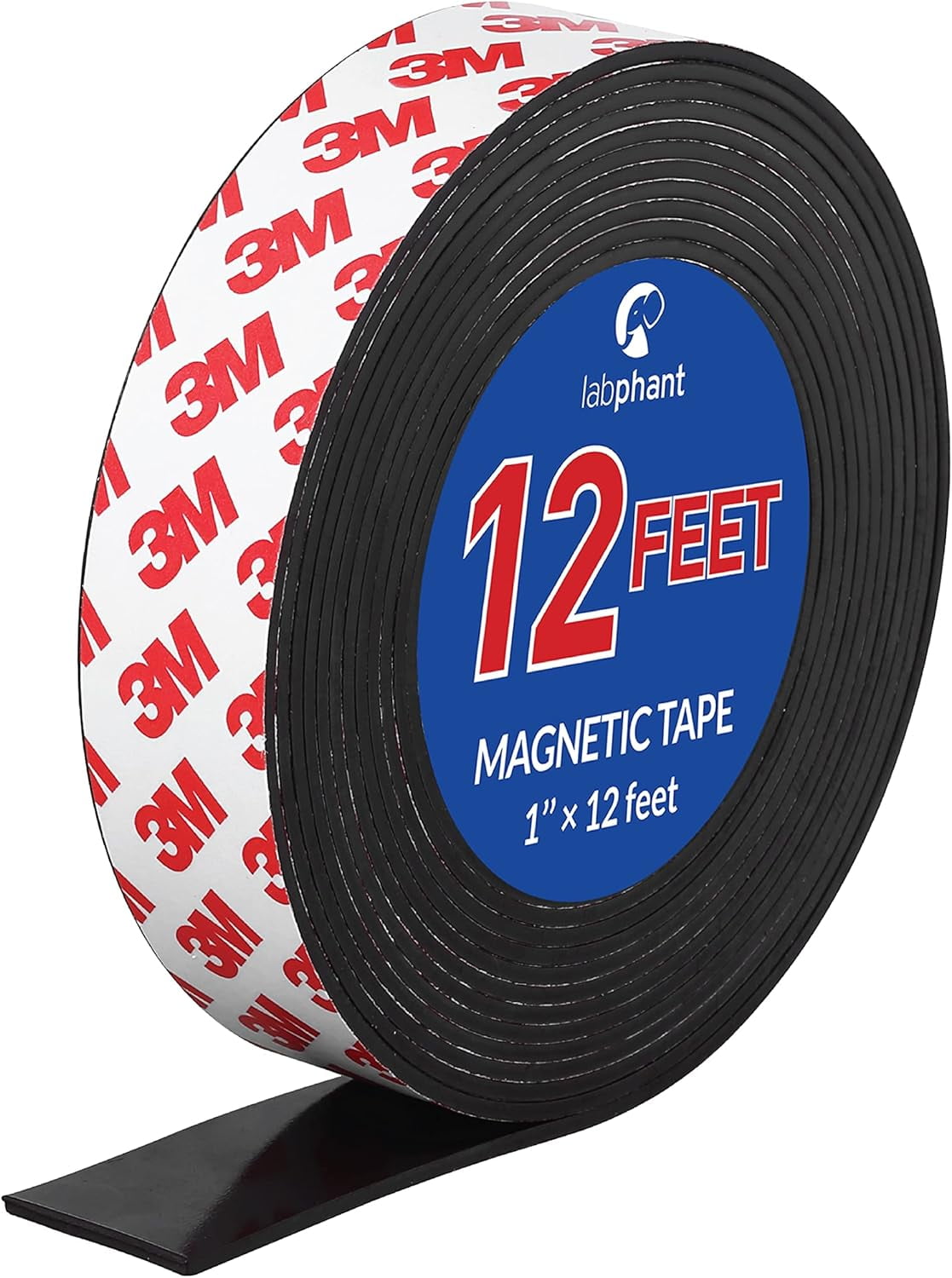 Magnetic Tape, 12 Feet Magnet Tape Roll (1'' Wide x 12 ft Long), with ...