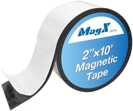 Magnetic Tape, 2 Inch x 10 Feet, Ultra Thick 60 mil, Heavy Duty ...