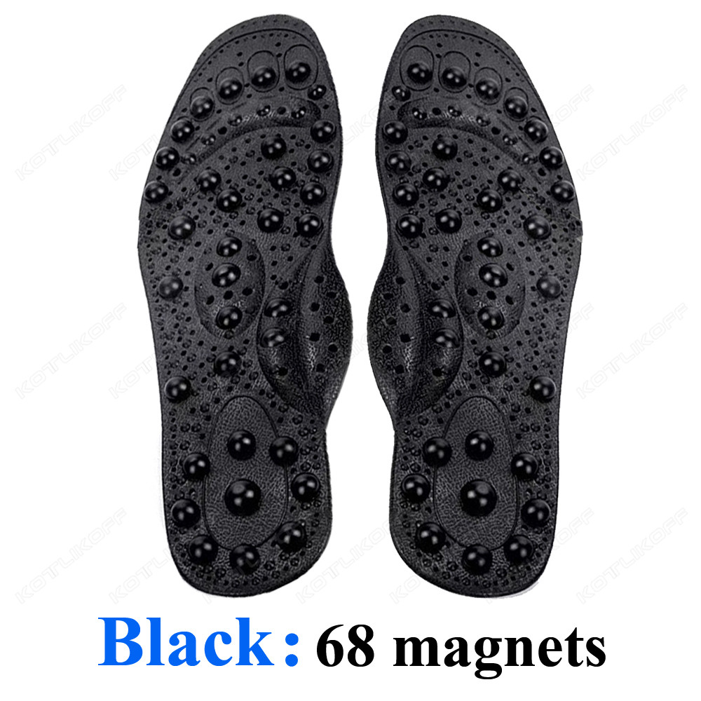 Magnetic Therapy Massage Insoles For Shoes Foot Acupressure Enhanced ...