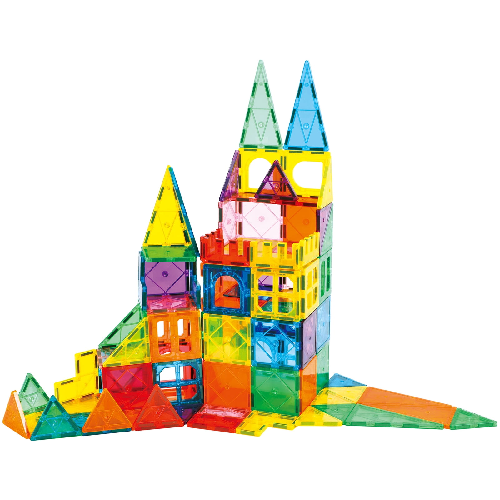 Magnetic Tiles Building Blocks for Kids, STEM Educational Toys,3D ...