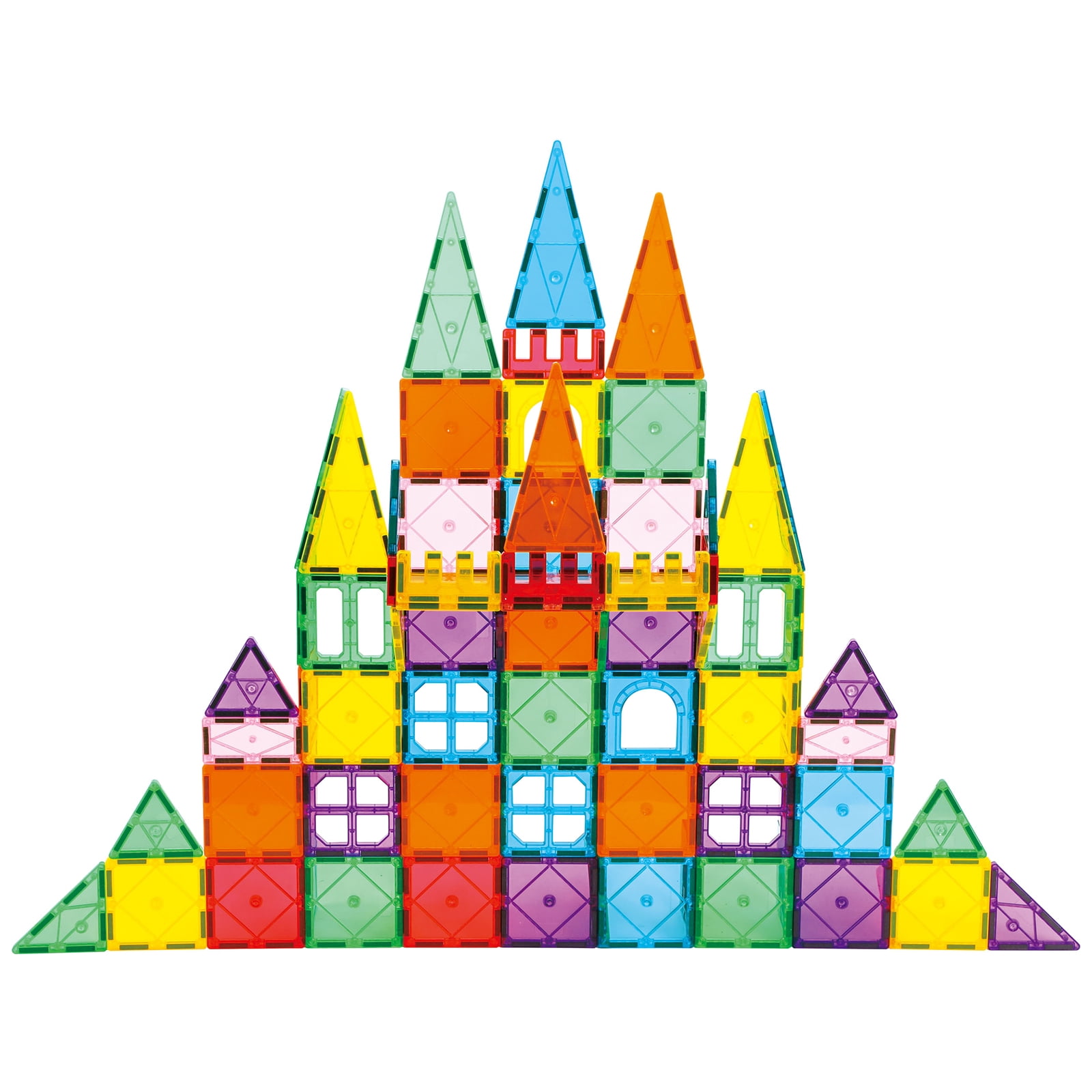 Magnetic Tiles Kids Magnetic Blocks Building Sets 3D Magnet Tile ...