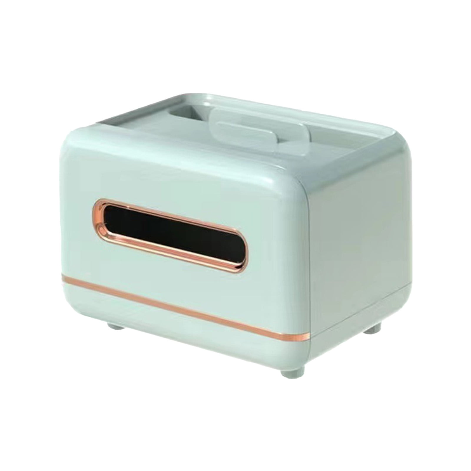Magnetic Tissue Box with Built-in Phone Stand, Multi-Functional Storage ...
