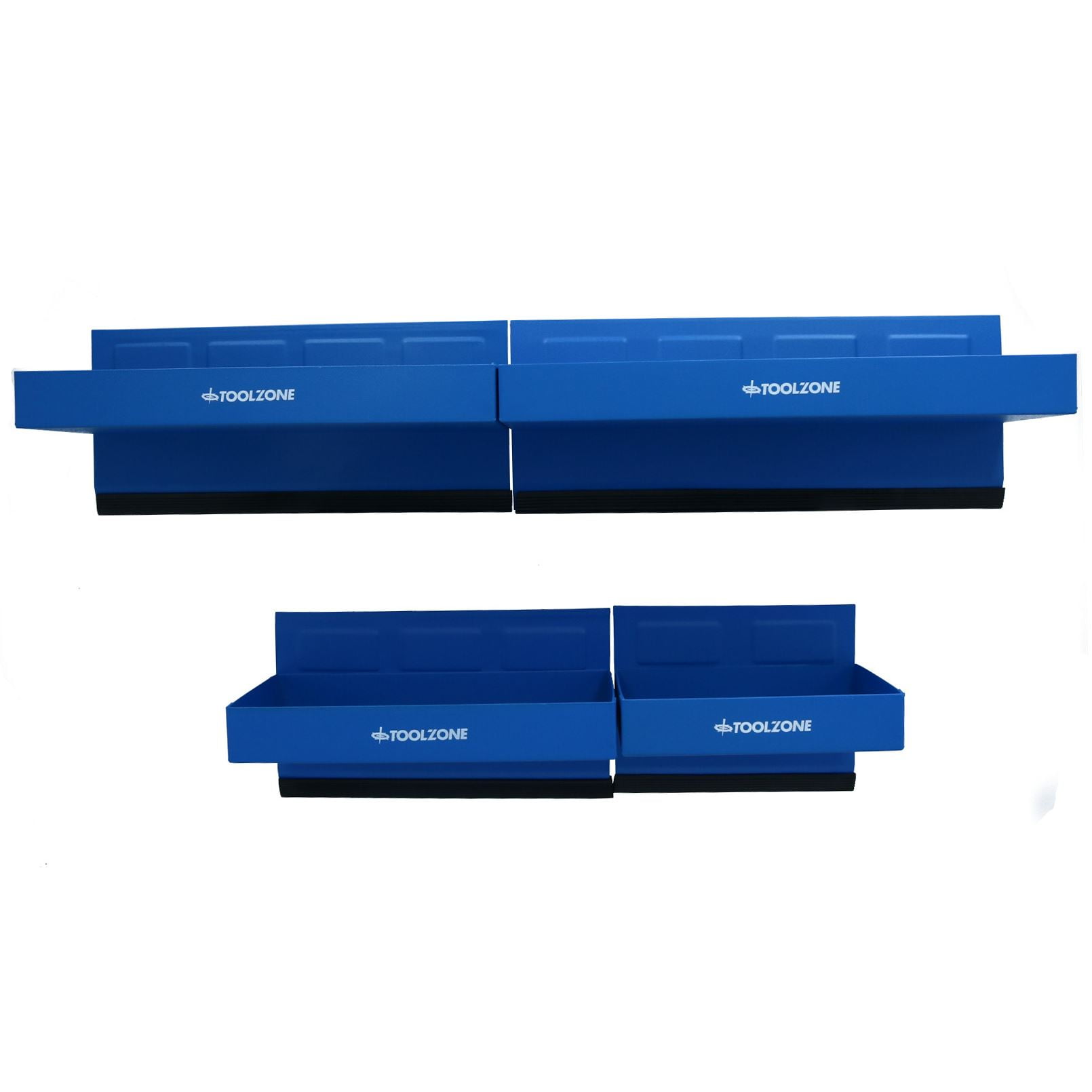 Magnetic Tool Tray Storage Holder Set Side Shelf Tool Box Cabinets 4pc ...