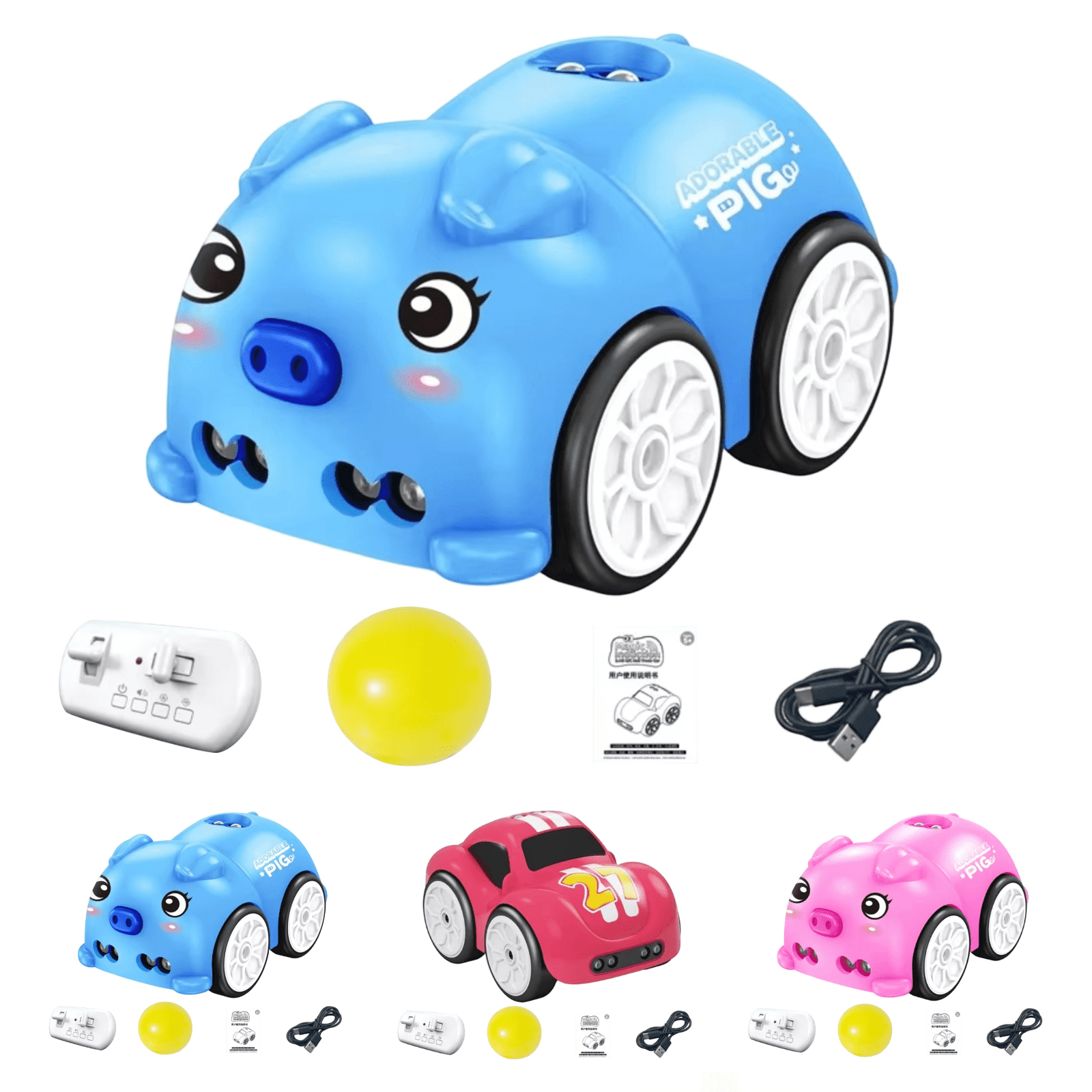 Magnetic Track Car Toys Mini Remote Control Car, Magic Track Cars Toy ...
