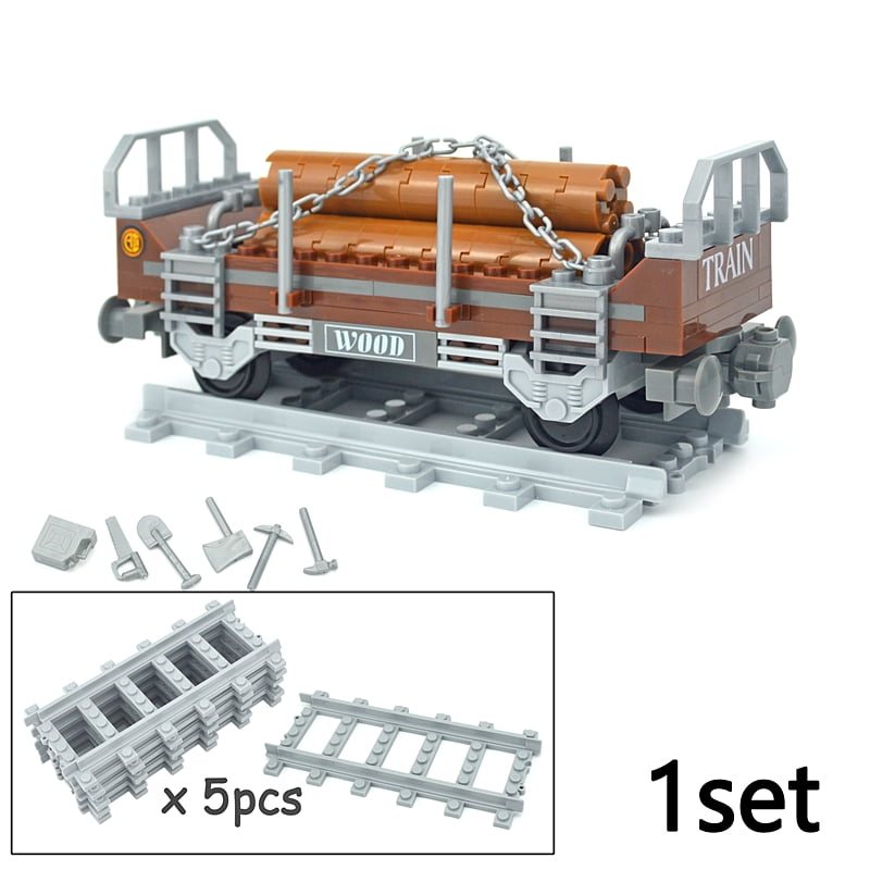 Magnetic Train City High-tech Bricks Cabin Carriage 021 3D Model ...