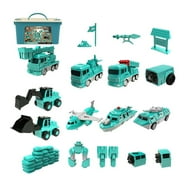 Dr. STEM Toys - V8 Model Engine Kit | 250+ Pieces | Sounds, Lights ...