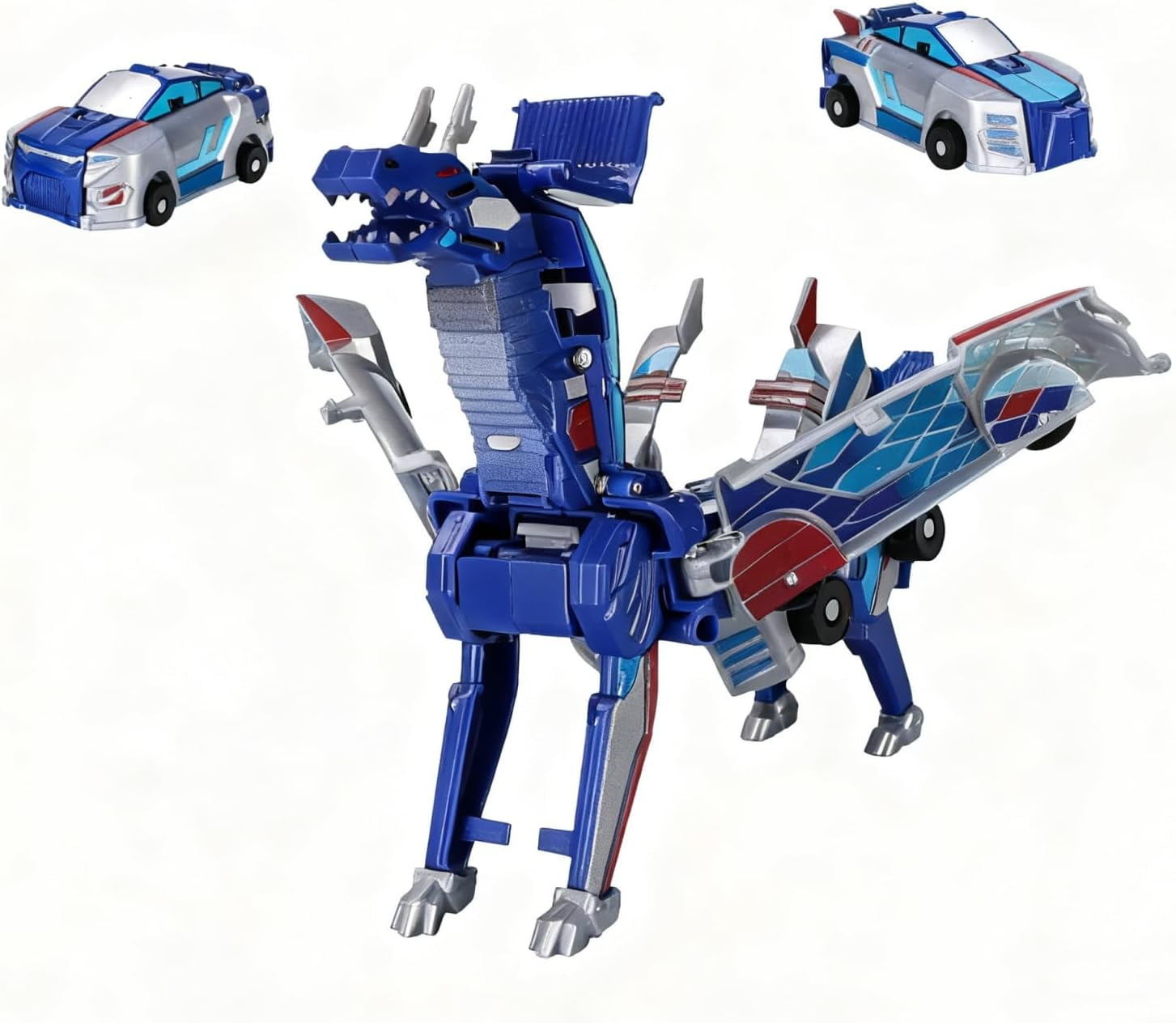 Magnetic Transforming Cars Toy, Collision Transforming Car Robot Toys ...