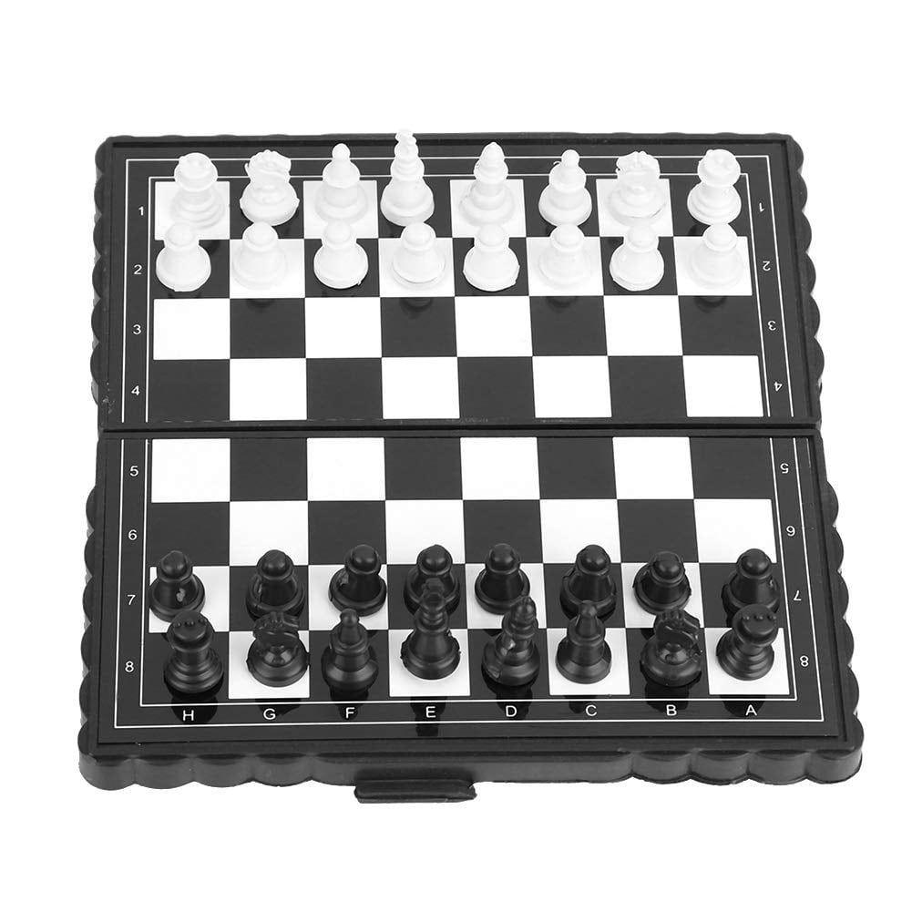 Magnetic Travel Chess Set DHF10 with Folding Chess Board , Portable ...