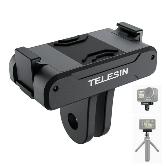 Magnetic Two-Claw Adapter Mount for DJI Action 4 & Action 3, Quick ...
