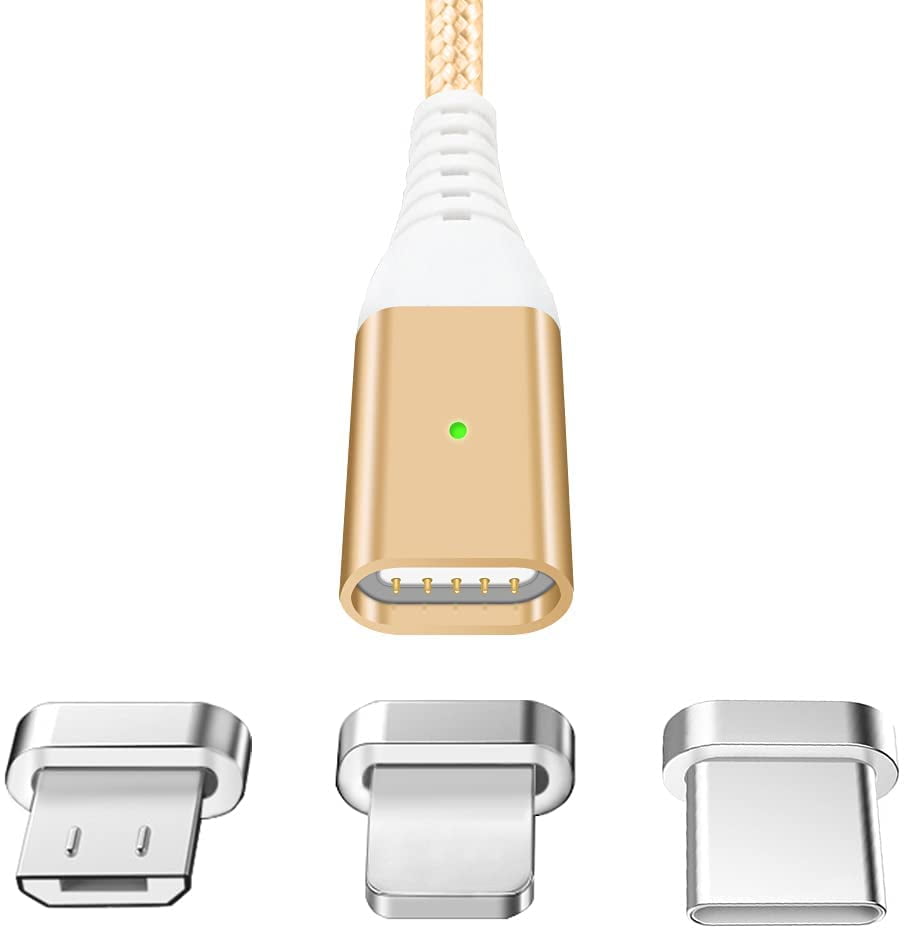Magnetic USB Charging Cable with Type C Adapter - Fast and Easy ...