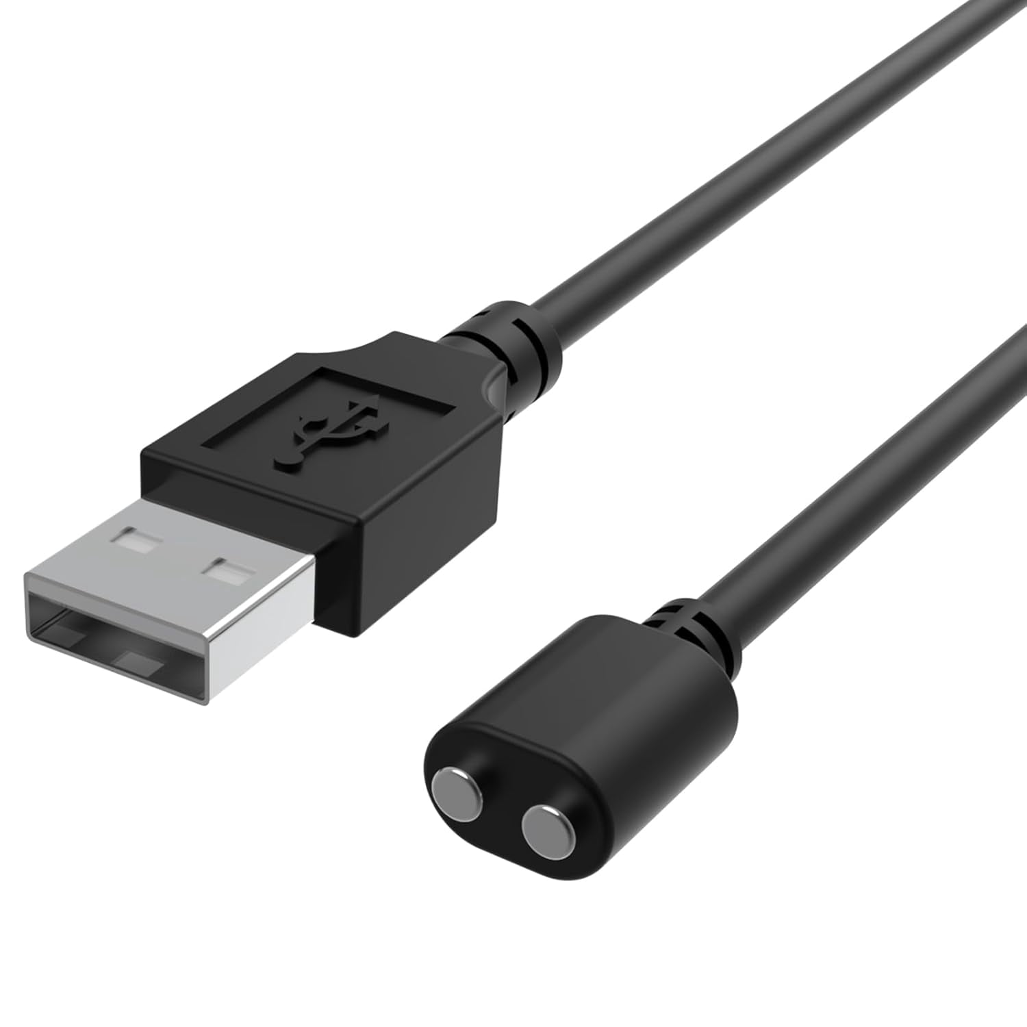 Magnetic USB DC Charger Cable Replacement Charging Cord for 2 Dots ...