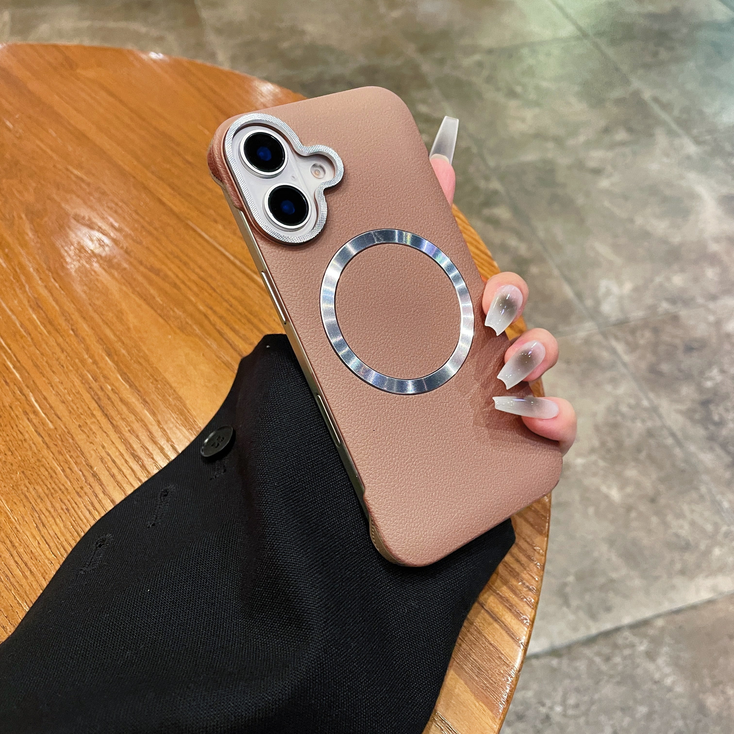 Magnetic Ultra Thin Designed for iPhone 16 Frameless Case Slim ...