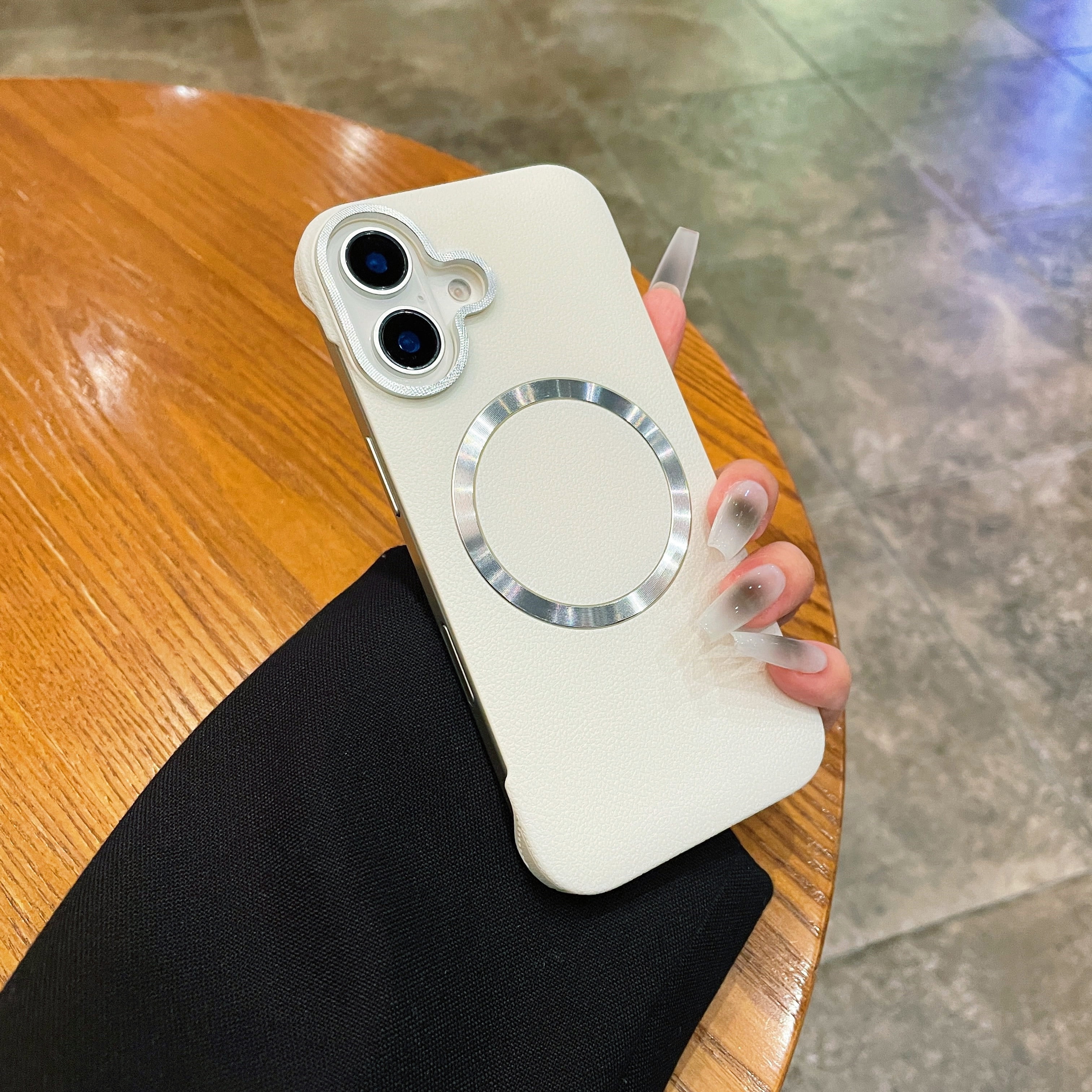 Magnetic Ultra Thin Designed for iPhone 16 Frameless Case Slim ...